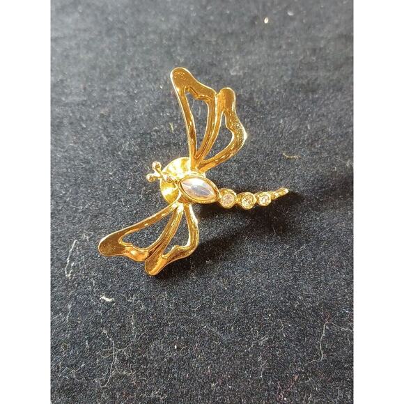 Avon | Jewelry | Vintage Dragonfly Aurora Borealis Avon Brooch Lapel ...